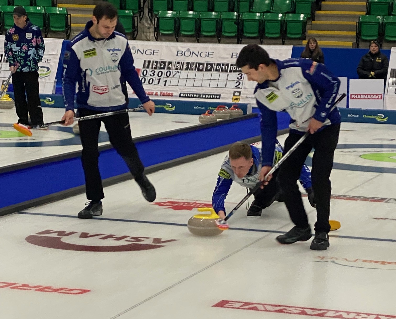 CALVERT INTO BUNGE FINAL, WALTER VS MCDONALD SEMIFINAL | thecurler.com